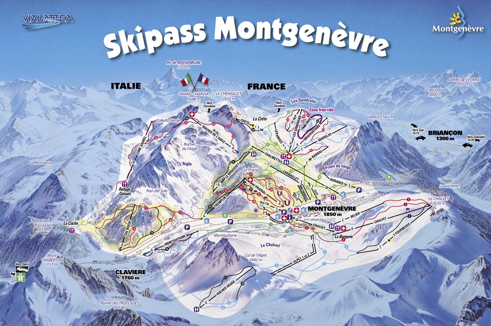 Station Montgenèvre prix - forfaits ski - date ouverture